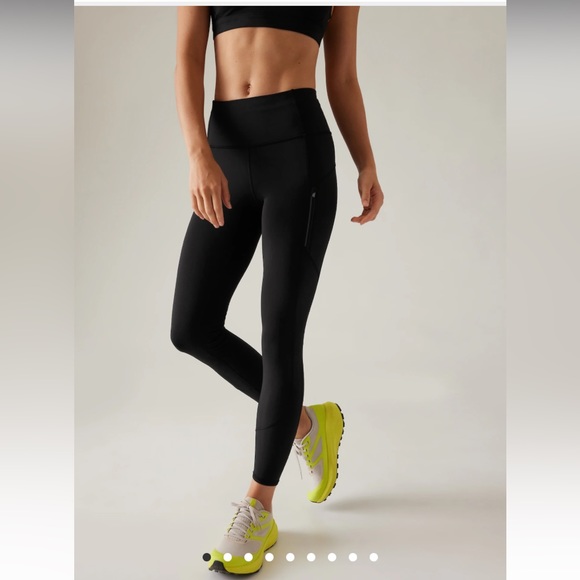 Athleta | Pants & Jumpsuits | Like New Athleta High Rise Running ...